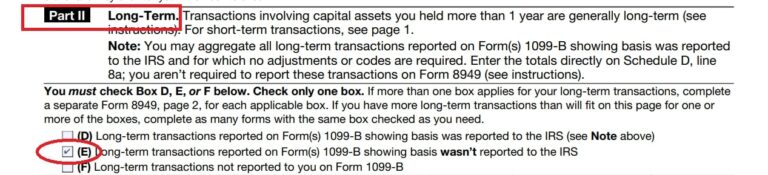 IRS Form 8949: The Instructions to Fill it Right - Wallmer