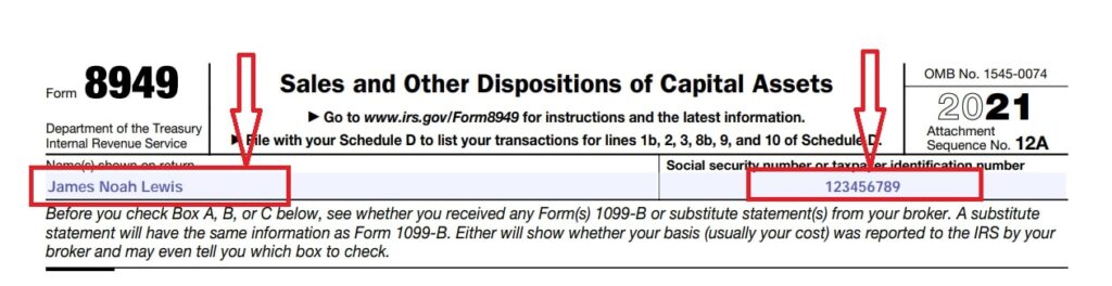 IRS Form 8949: The Instructions to Fill it Right - Wallmer